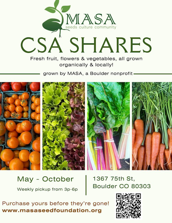 2025 MASA CSA Fresh Produce and Flower Shares – MASA Seed Foundation
